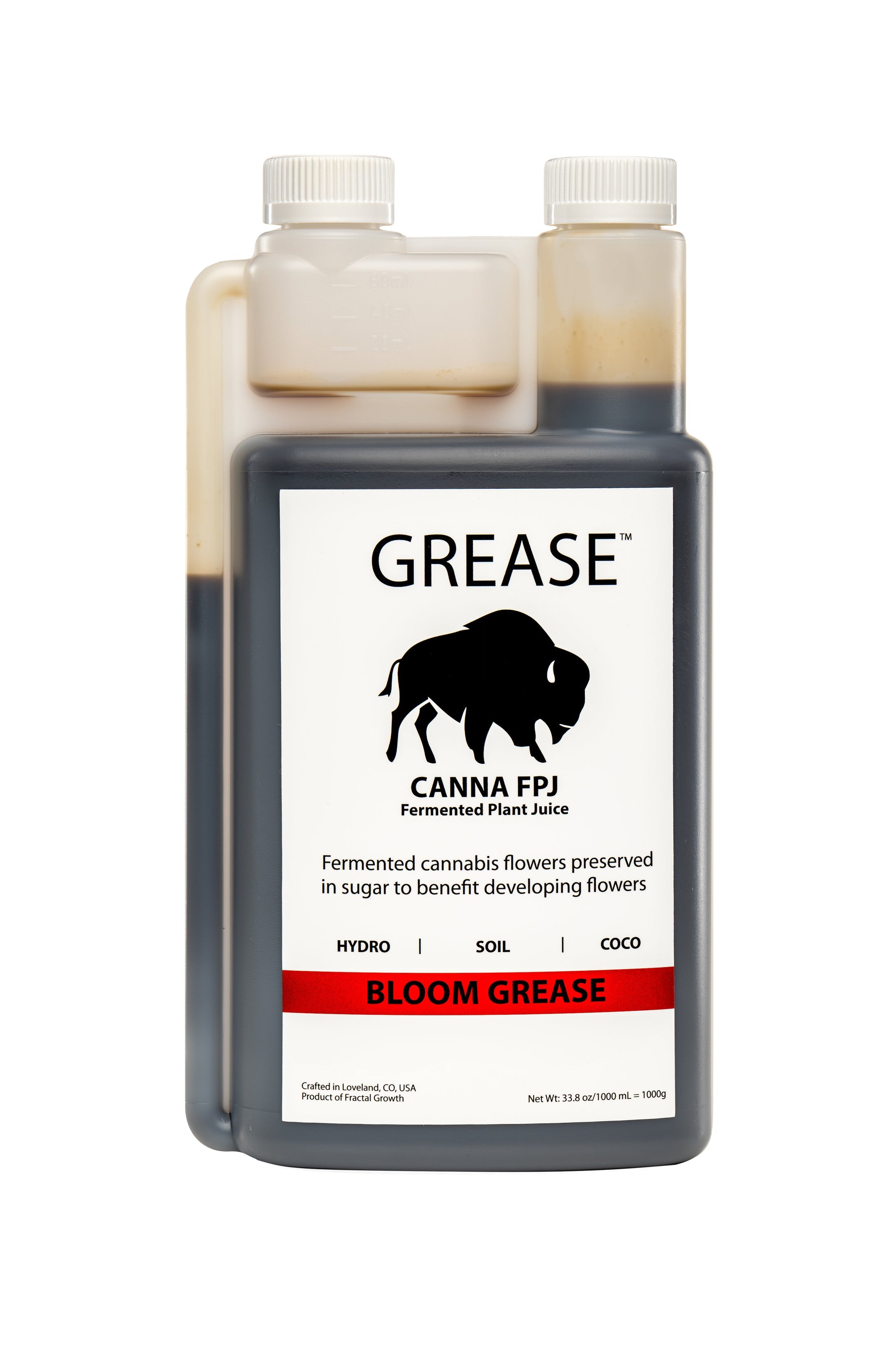 BLOOM GREASE FPJ 500 mL – Mountain Lion Garden Supply