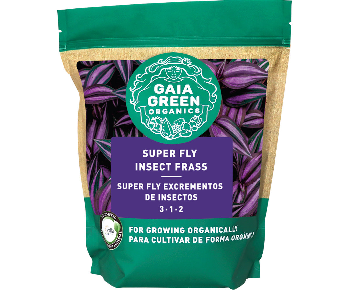 Gaia Green Super Fly Insect Frass 750 g Pouch – Mountain Lion Garden Supply