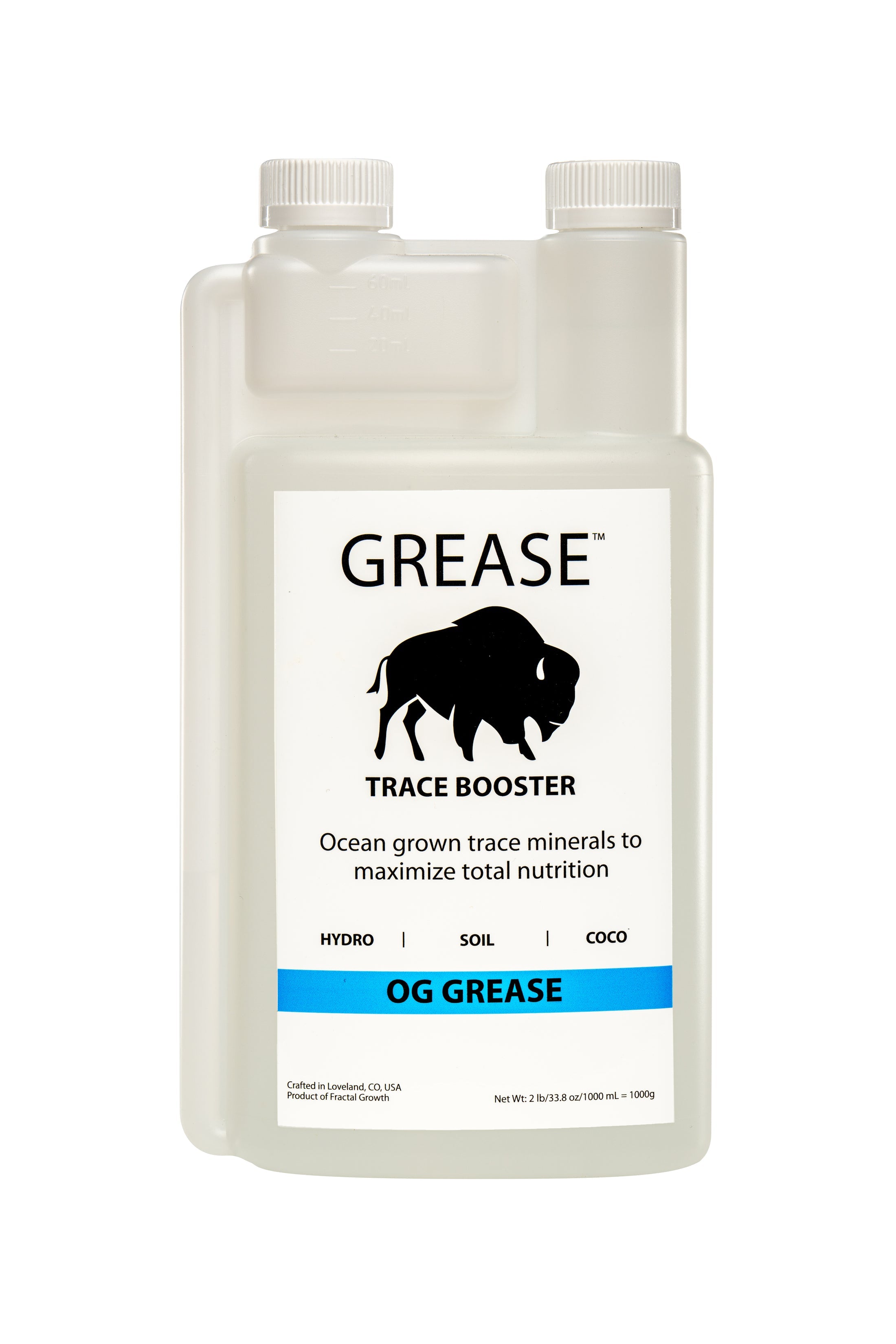 OG GREASE Trace Booster 500 mL – Mountain Lion Garden Supply